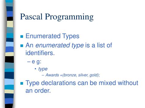 ppt pascal programming powerpoint presentation free download id 3854762