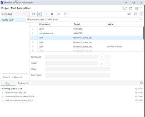 how to start with selenium ide deeps online