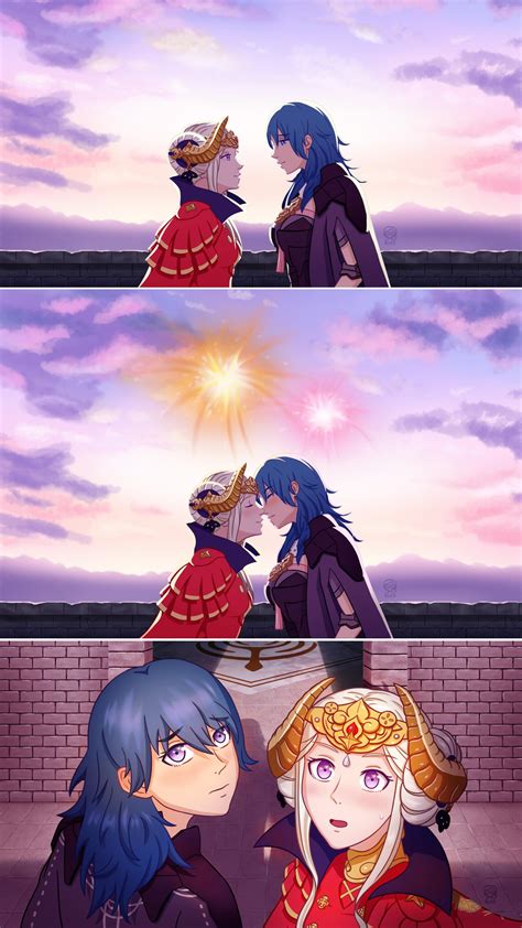 Edelgard And Byleths First Kiss Rfireemblem