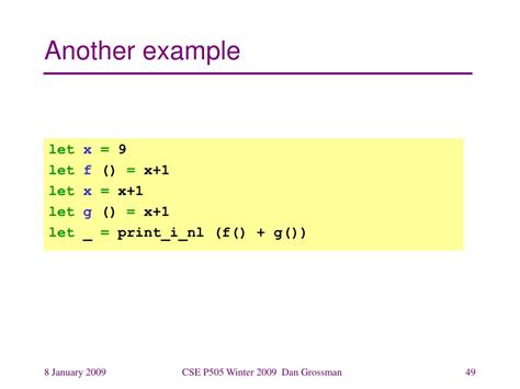 ppt csep505 programming languages lecture 1 intro caml functional programming powerpoint