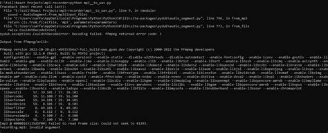 python converting mp3 to wav using ffmpeg and pydub stack overflow