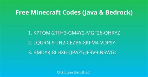 30 多个免费的 Minecraft 兑换码 0x资讯