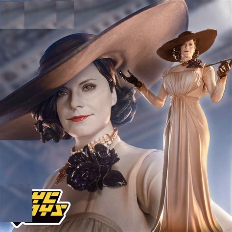 Fosot Studio Alcina Dimitrescu Feet Lady Vampire Butter Model 23cm