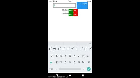 react native todo app 2 youtube