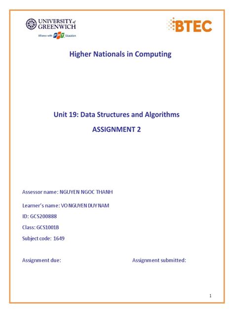 1651 vo nguyen duy nam gcs200888 assignment brief 2 pdf class computer programming