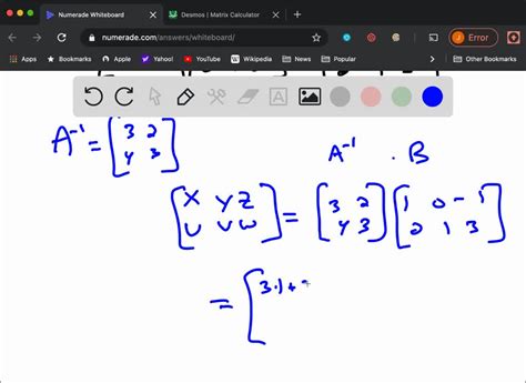 solved solving a matrix equation solve the matrix equation by multiplying each side by the