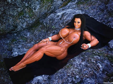 Rule 34 3d Abs Black Hair Breasts Female Female Only Large Breasts Long Hair Looking At Viewer