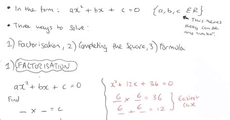 a level mathematics c1 algebra and functions quadratic functions