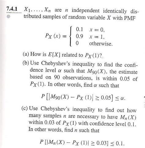 solved x1 xn are n independent identically distributed