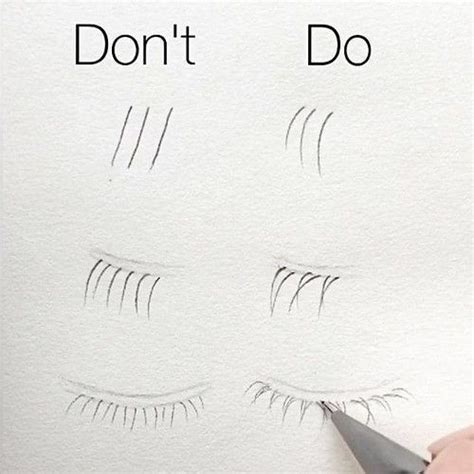 How To Draw Eyelashes Artofit
