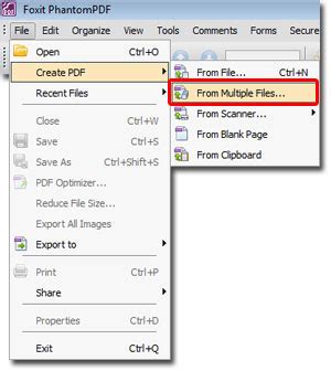 Combine Multiple Files Into One PDF Using Foxit PhantomPDF University