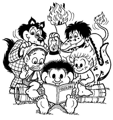 Desenhos De Turma Do Chico Bento Para Colorir E Imprimir