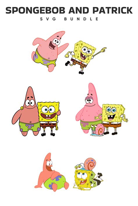 Spongebob Svg Bundle Crabs Svg Patric Svg Plankton Svg Porn Sex Sexiz Pix