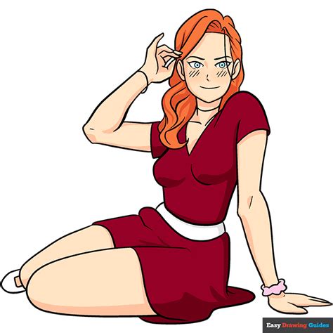 How To Draw A Sexy Anime Girl Easy Step By Step Tutorial
