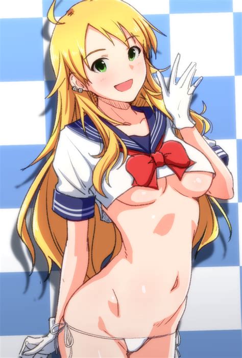 Hoshii Miki Idolmaster And 1 More Drawn By Tengu Tetuo Kun Danbooru