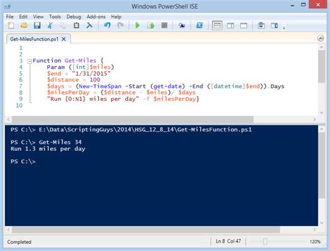 use a powershell function to determine miles to go scripting blog [archived]