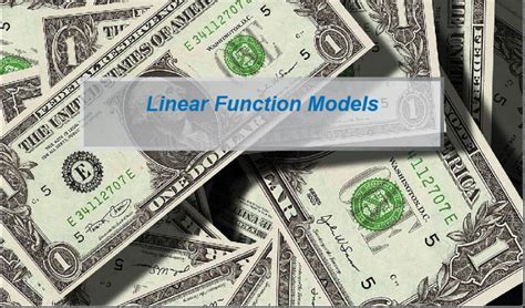 linear function models media4math