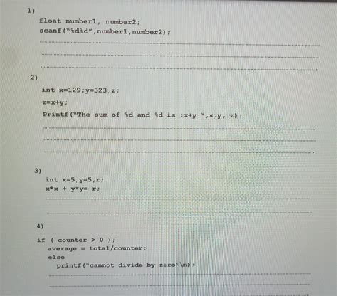 solved identify and correct the syntax and logical errors in