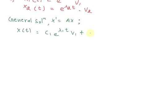 diff eq cheat sheet eigenvalues and eigenvectors syst