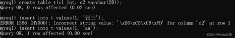 mysql命令行中文乱码问题 set names gbk csdn博客