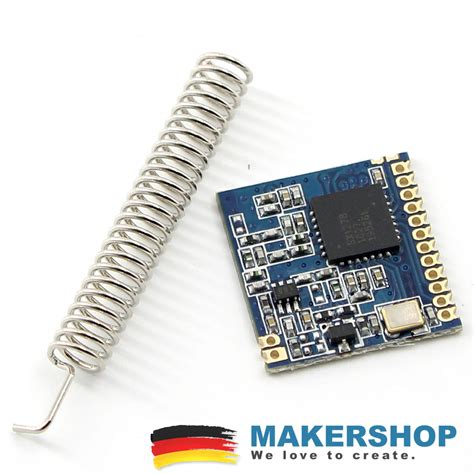 433mhz lora long distance wireless funk modul sx1278 arduino raspberry pi makershop de
