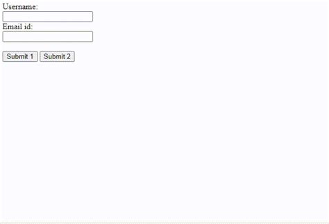 how to use multiple submit buttons in an html form geeksforgeeks