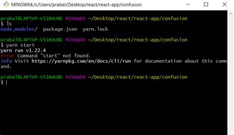 Yarn Start Is Not Working Issue 8960 Facebook Create React App