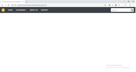 Responsive Navbar Using Bootstrap 4 LaptrinhX