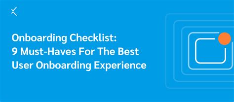 Onboarding Checklist 9 Must Haves For The Best User Onboarding