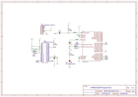 atmega328 programmer easyeda open source hardware lab