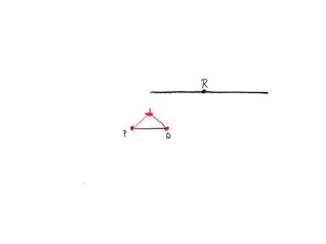 solved copying a segment copy pq to the line with an endpoint at r your task will be complete