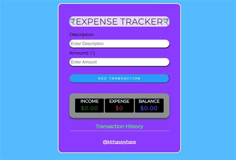 GitHub Mrhappyhere Simple Expense Tracker Simple Expense Tracker