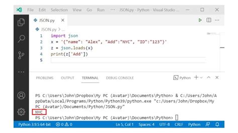 introduction to python json with examples codingstreets