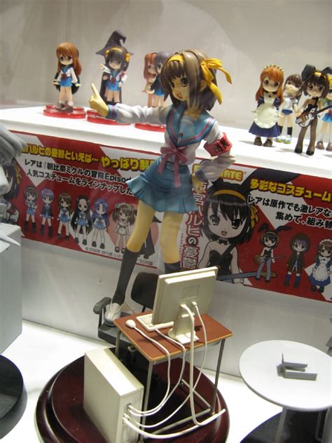 Safebooru 6girls Asahina Mikuru Brown Hair Figure Multiple Girls Nagato Yuki Photo Short Hair