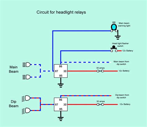 Install Relays In Headlight Circuit