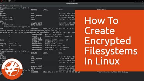 022 How To Encrypt Linux Filesystems Using LUKS Linux Unified Key