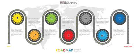 Roadmap Business Project Timeline Diagram Infographic Roadmap Template
