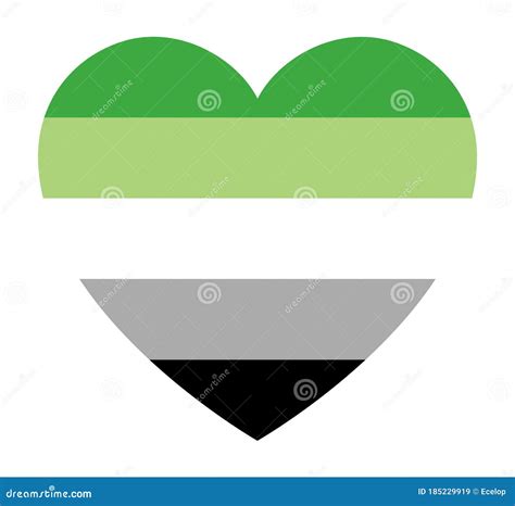 Bandera Asexual Aromática