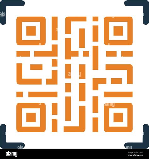 Qr Code Coding Icon Vector Eps File Perfect Use For Print Media Web Stock Images