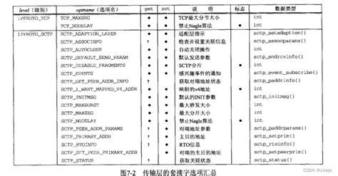 【unix网络编程】 【05】套接字选项（详） icmp6 filter csdn博客