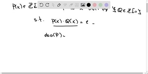 solved let z[x] be the ring of polynomials with integer coefficients find u z[x] the set of