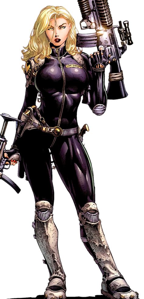 Rule 34 Athletic Female Belt Big Breasts Blonde Hair Bodysuit Carol Danvers Clothed Facing