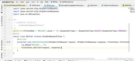 12 1 springboot过滤拦截和日志处理 springboot 日志拦截改写 csdn博客