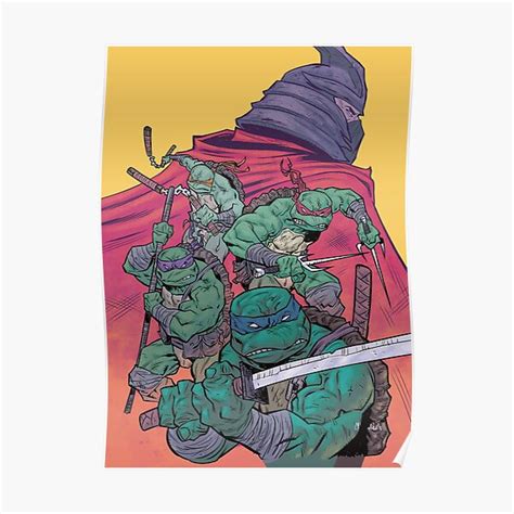 Teenage Mutant Ninja Turtles Donatello Michelangelo Raphael Leonardo Shredder Splinter
