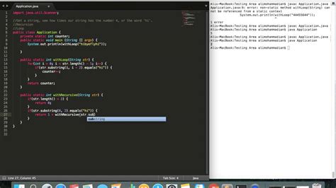 java recursion for loop comparison tutorial youtube