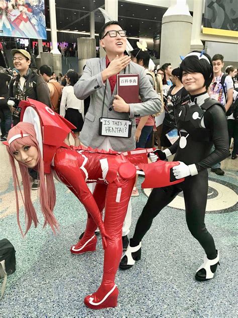 Is This A Cosplay Or A Meme 😂😂😂 Rdarlinginthefranxx