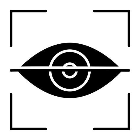 perfect design icon of iris recognition 9786852 vector art at vecteezy