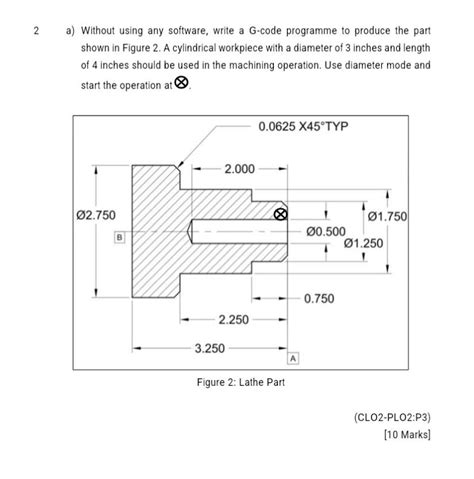solved a without using any software write a g code