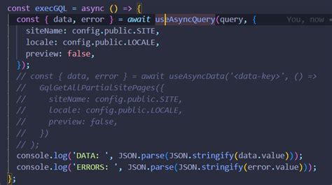how to get data from response with errors · issue 484 · nuxt modules apollo · github