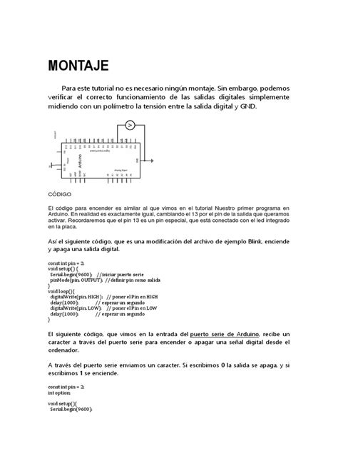 codigo arduino pdf pdf sensor diodo emisor de luz